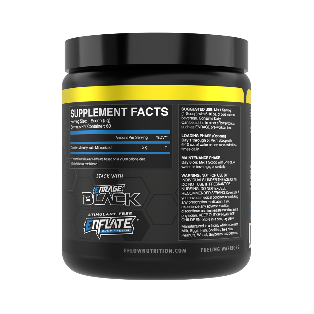 Creatine Monohydrate – eFlow Nutrition