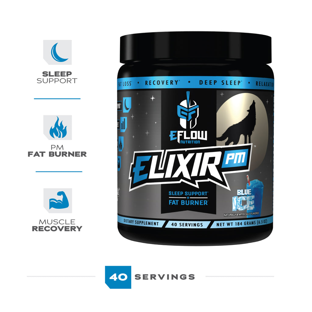 Elixir PM - R.E.M Sleep + Fat Burner – eFlow Nutrition